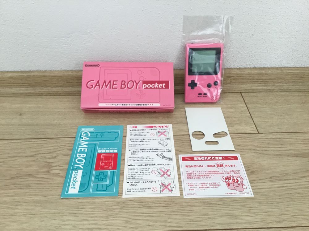 Gameboy Pocket Pink mit OVP TOP wie Neu | Kaufen auf Ricardo