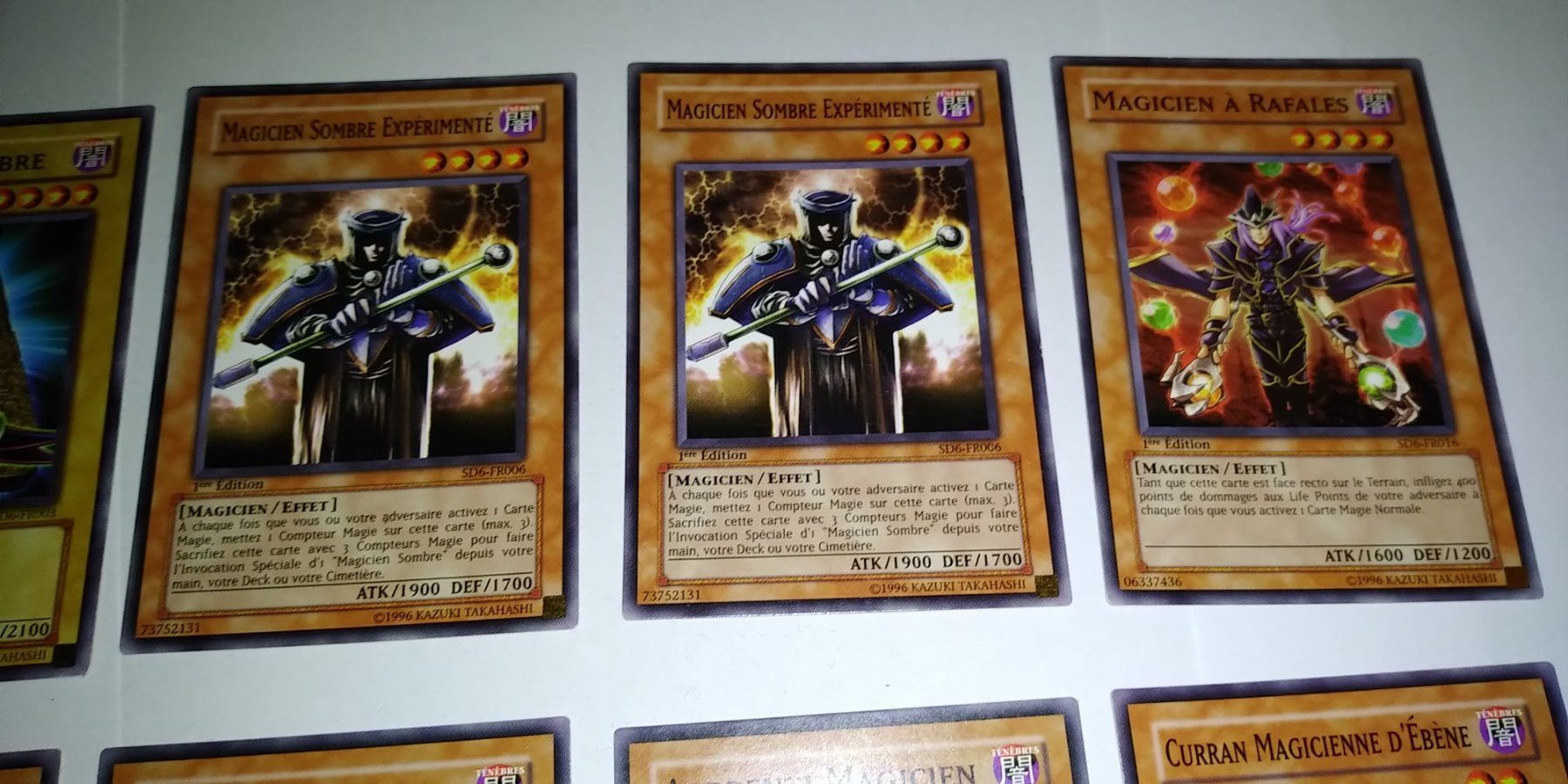 12 Cartes Yu-Gi-Oh! 1 ère Edition "Ténèbres" (D'occasion) à Gland pour ...