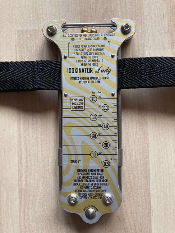 Der Isokinator Lady - Ideales Trainingsgerät Muskelaufbau (Gebraucht ...