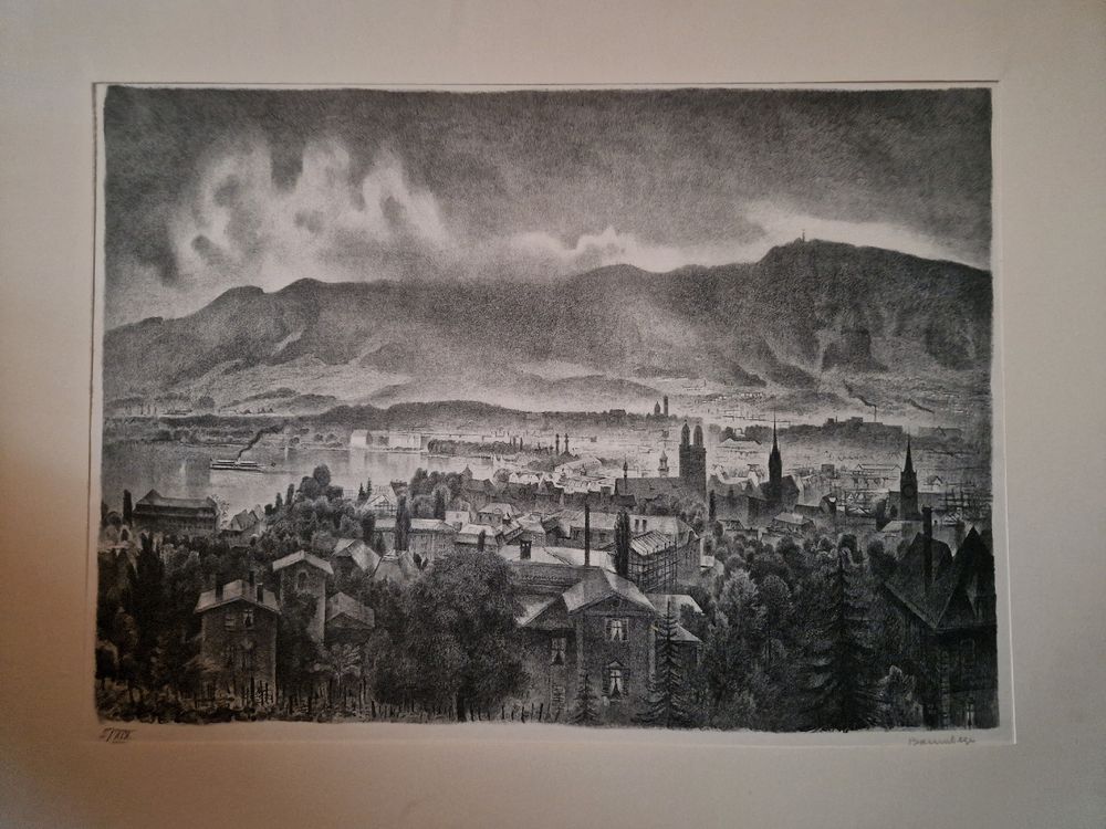 Otto Baumberger Zürich 5/19 Litho (Gebraucht) in Wald ZH für CHF 20 – mit Lieferung auf Ricardo ...