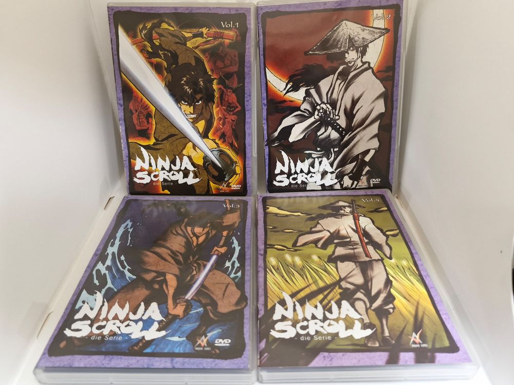Ninja Scroll (2003) Komplette Serie 4 DVDs (Gebraucht) in Thun für CHF 35 – mit Lieferung auf ...