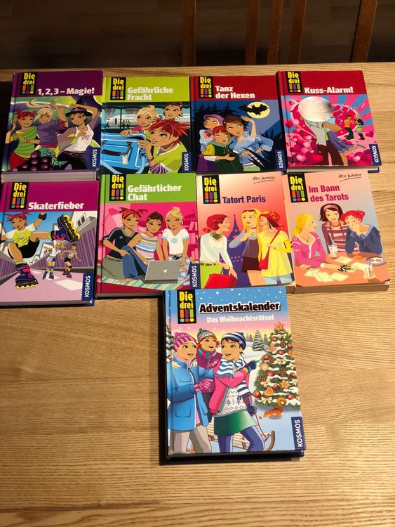 9 coole Bücher die drei !!! (Gebraucht) in Röschenz für CHF 22 – mit ...