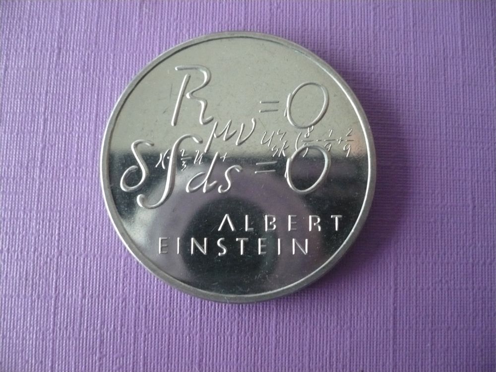 5 Franken 1979 Albert Einstein Formel (Gebraucht) in Winterthur für CHF 9 – mit Lieferung auf ...