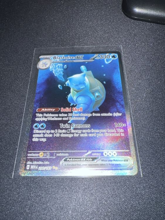 Blastoise ex 200/165 Pokémon 151 | Kaufen auf Ricardo