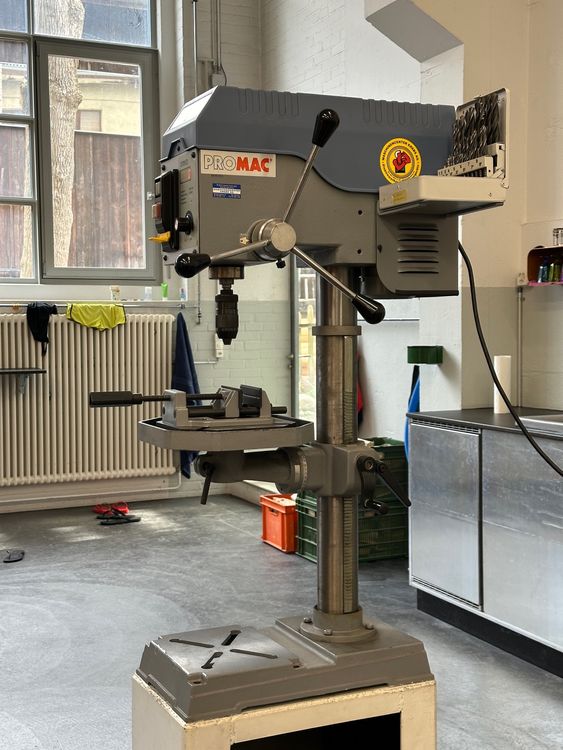 Promac Ständerbohrmaschine 370VD (Gebraucht) in Burgdorf für CHF 705 – nur Abholung auf Ricardo ...
