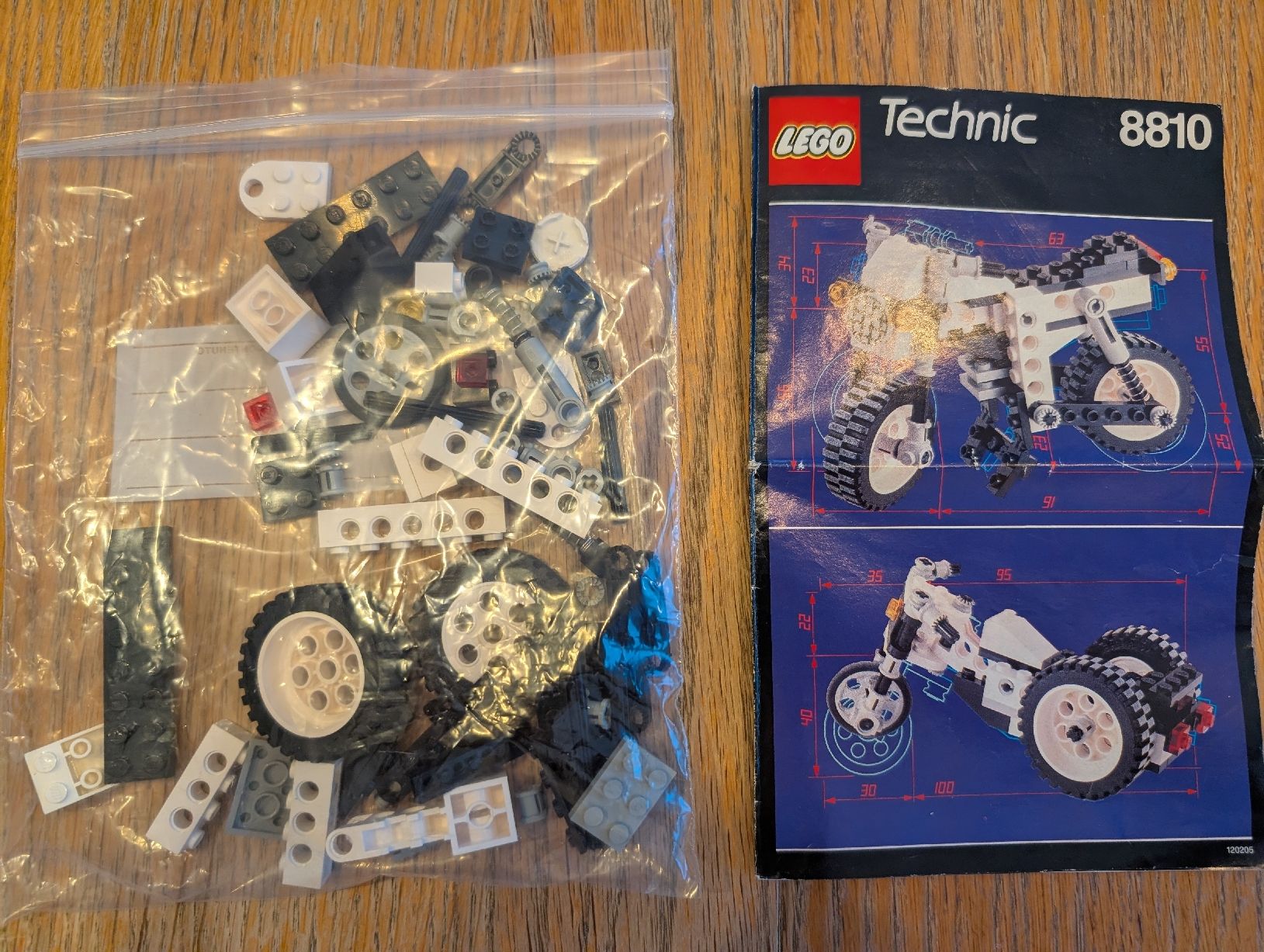 Lego Technic 8810 Motorrad, Oldtimer, Vintage (Gebraucht) in Wädenswil ...