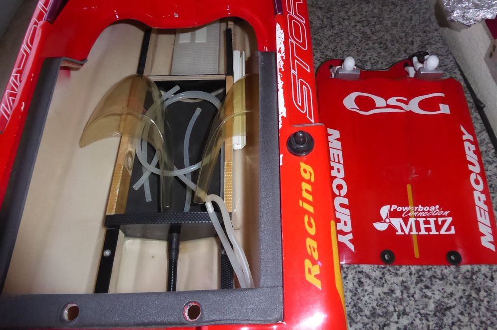RC-Modellboot, GFK Mercury STORM (Gebraucht) in Buochs für CHF 20 – mit ...