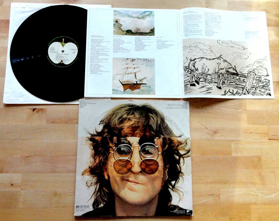 LP JOHN LENNON walls of bridges 1974 BEATLES | Kaufen auf Ricardo