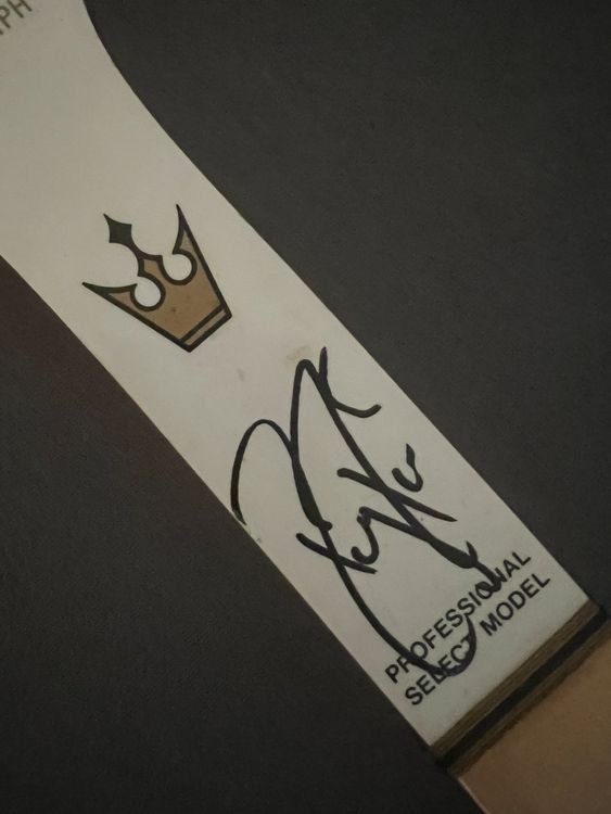 Jack Kramer Autograph Roger Federer Signature / Holz Racket (Gebraucht ...