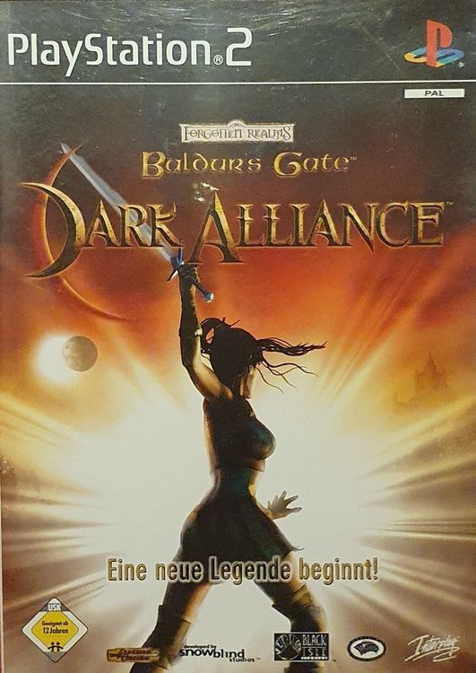 Sony PlayStation 2 Game (PS2) Baldur's Gate - Dark Alliance (Gebraucht ...