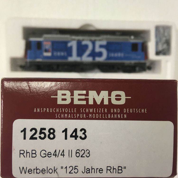 BEMO Ge 4/4 II 1258 143 digital | Kaufen auf Ricardo