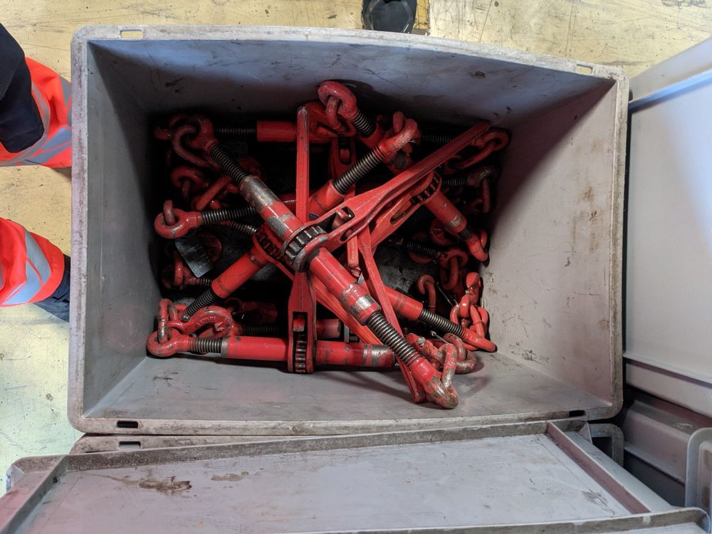 Rückeketten, Ketten, mit Spanner, Ladungssicherung (Gebraucht) in ...