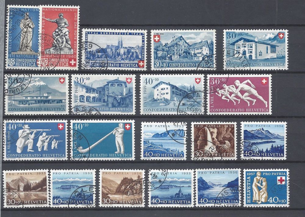 Lot diverse Pro Patria | Kaufen auf Ricardo