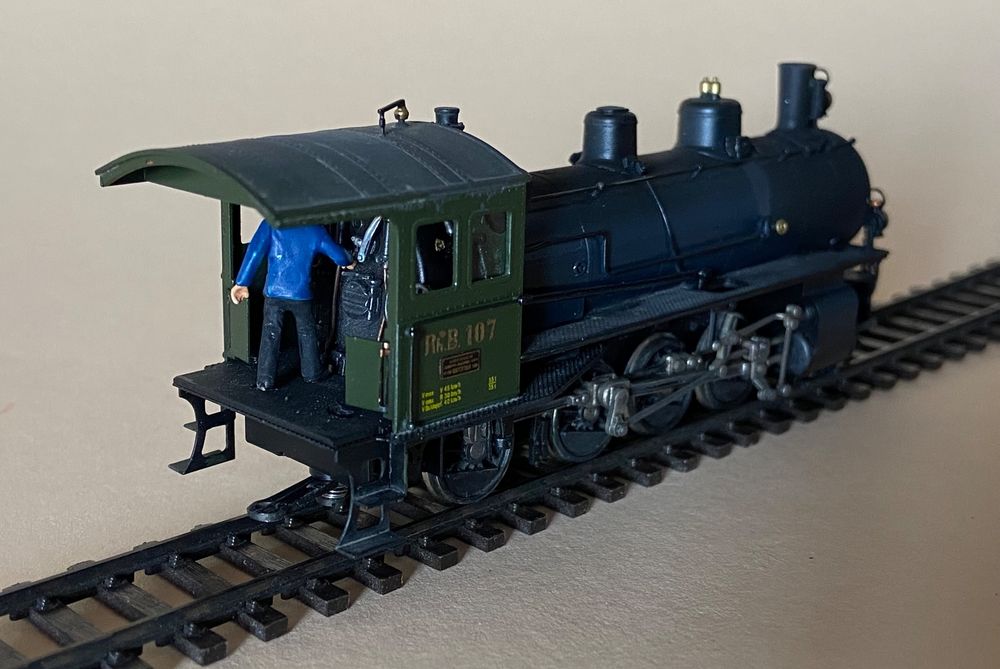 Ferro-Suisse; Dampflok G 4/5 der RhB, Nr. 107 | Acheter sur Ricardo