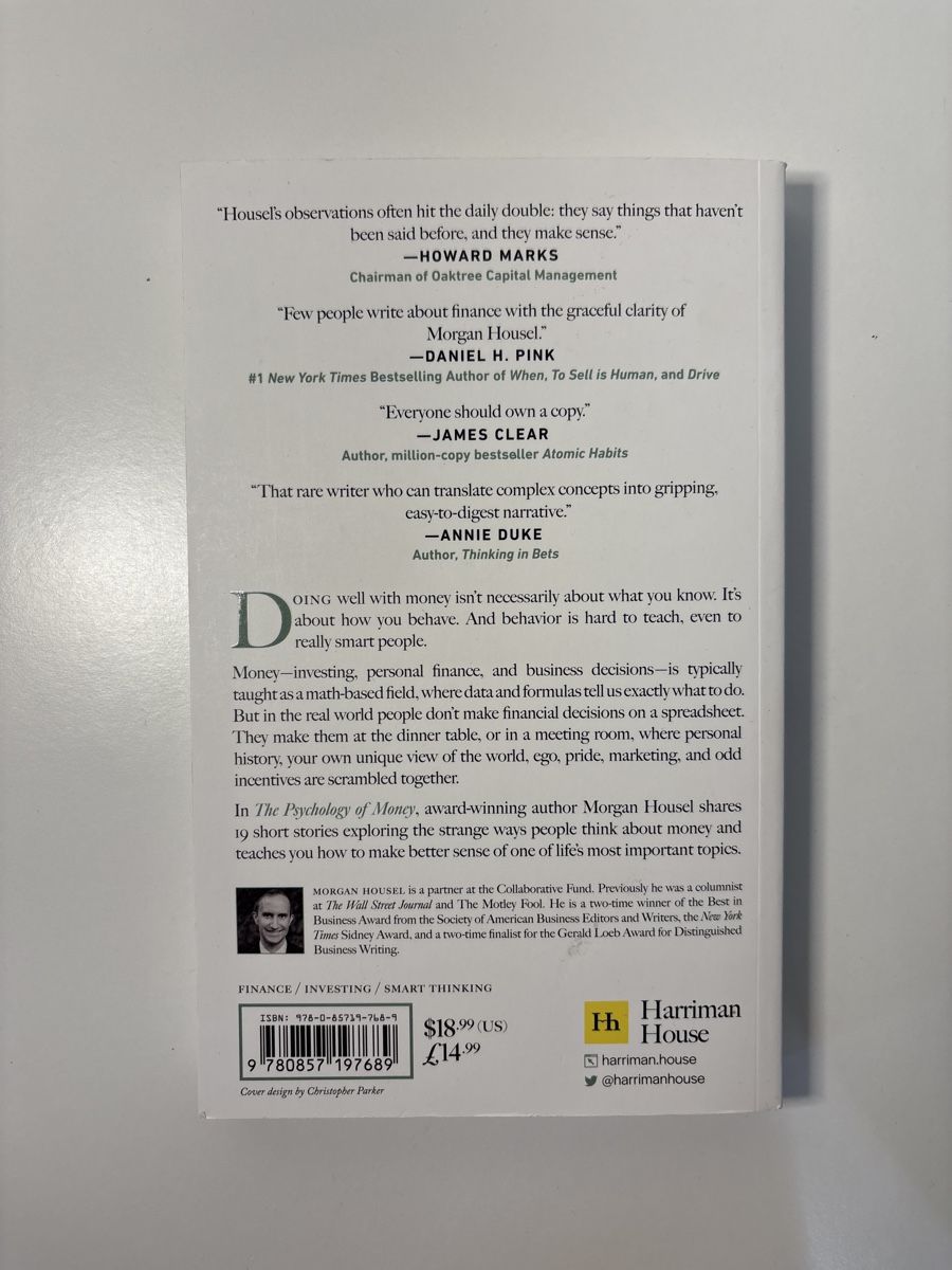 The Psychology of Money - Morgan Housel (Gebraucht) in Thun für CHF 3 ...