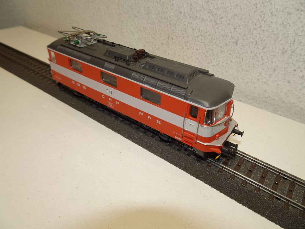 HAG Lokomotive SBB 11103 Swiss Express Re 4/4 HO Nr. 210 (G3 (Neu (gemäss Beschreibung)) in ...