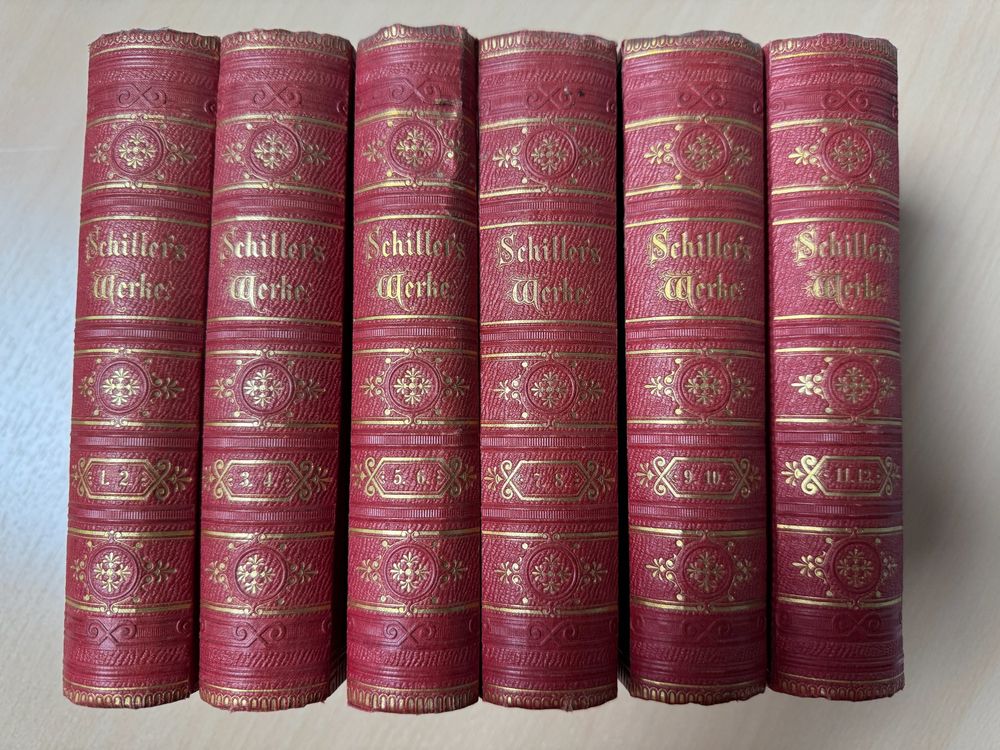 Schiller's Werke 6-teilig 1874 | Kaufen auf Ricardo