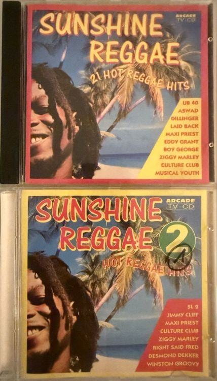 2 x Sunshine Reggae 37 Hits Best of UB40 Eddy Grant, Marley | Kaufen ...