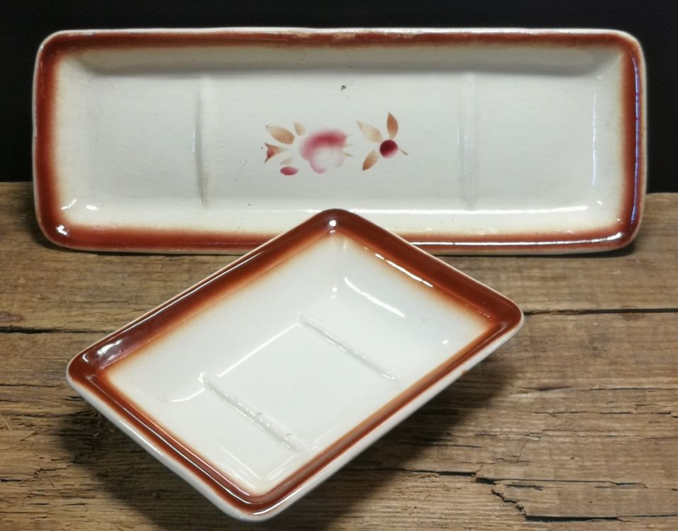 2 antike Schalen Keramik Nostalgie Deko (Gebraucht) in Walkringen für CHF 5 – mit Lieferung auf ...