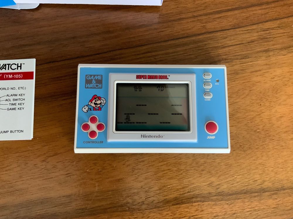 Original Nintendo Super Mario Bros Game and Watch Jg. 1987 | Kaufen auf ...