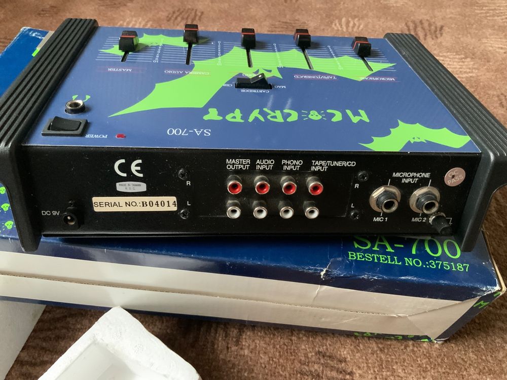 Mischpult Mc Crypt Stereo SA700 (Gebraucht) in Wängi für CHF 10 – mit ...