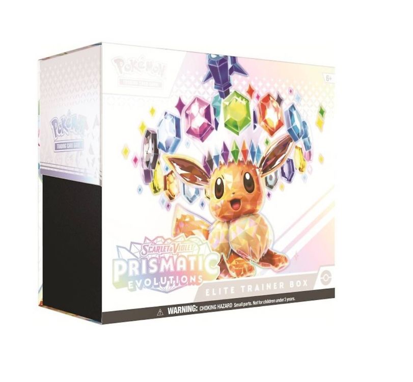 Pokemon Prismatic Evolutions ETB sealed EN (Neuf avec emballage d ...