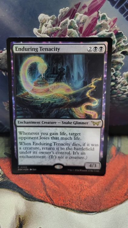 Magic Karte: Enduring Tenacity Foil (Neu (gemäss Beschreibung)) in ...
