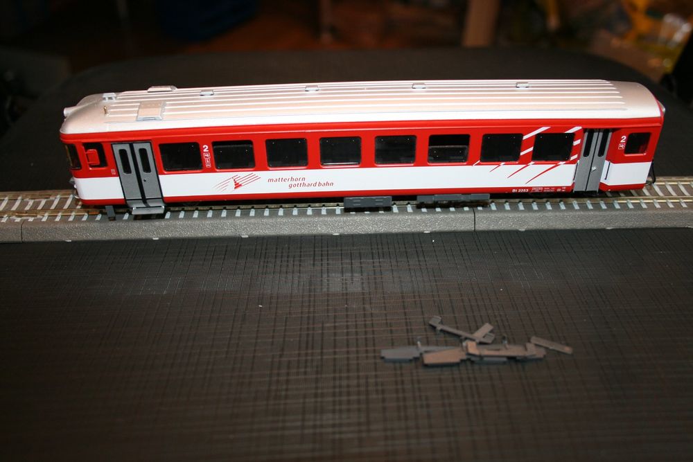 Bemo 3279 553 MGB Steuerwagen Bt 2253 (Gebraucht) in Bavois für CHF 104 ...