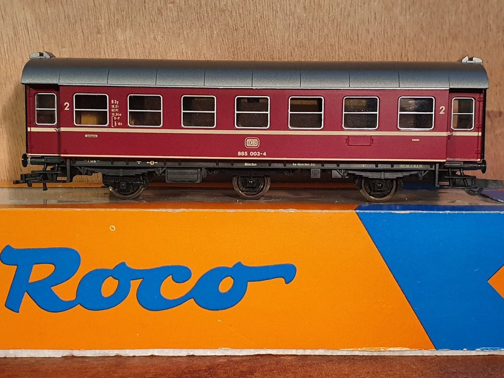 Roco DB 3-achser 2. Klasse rot (Gebraucht) in Zürich für CHF 10 – mit ...