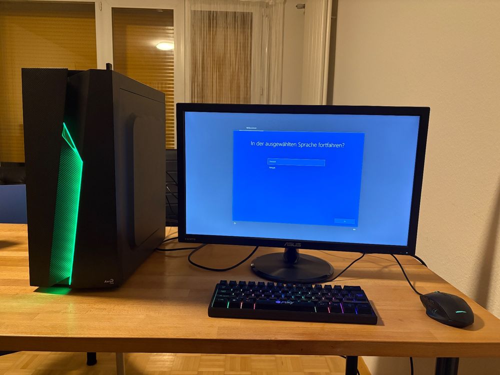 Gaming PC mit RTX Grafik - Top Zustand, Winter Deal! (Gebraucht) in ...