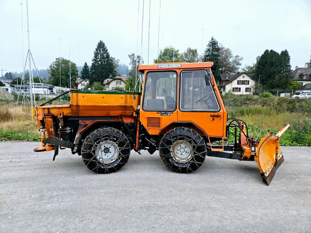 Holder C 6000 Turbo mit Anbaugerät | Kaufen auf Ricardo