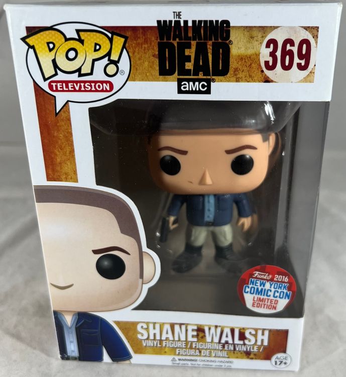 Funko Pop! The Walking Dead #369 – Shane Walsh – 2016 NY Com (D ...