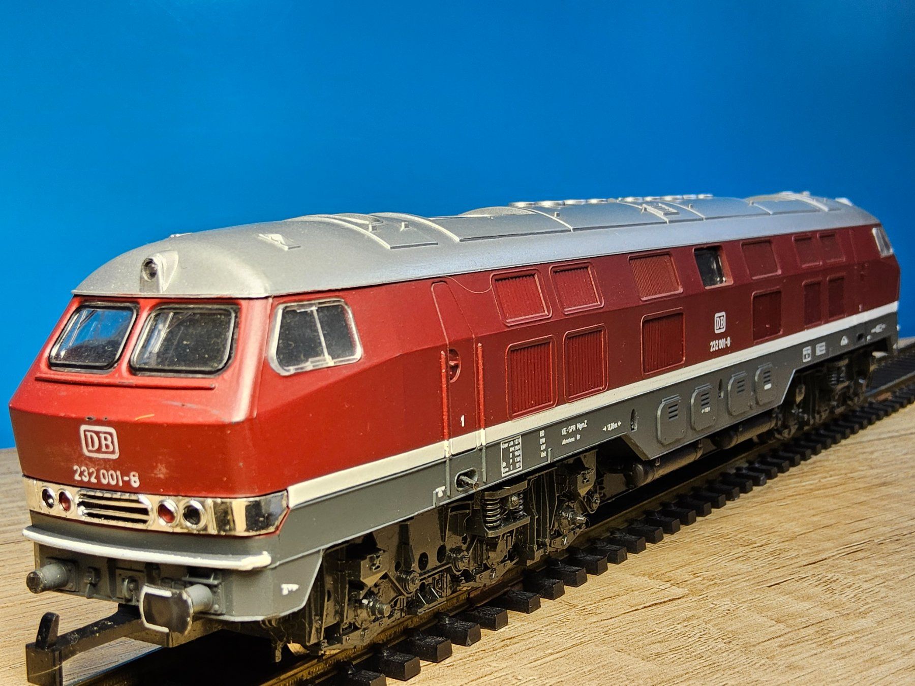 Rivarossi 1996 _ Diesel Lokomotive BR 232 001-8 DB _ Spur H0 (Gebraucht ...