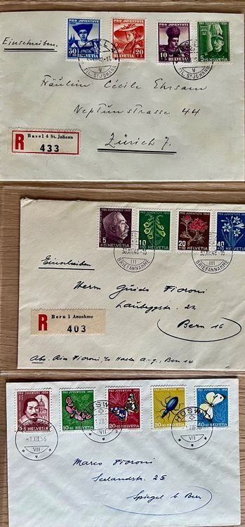 Alte Briefe 1924-1956 in bestem Zustand (Gebraucht) in Aesch ZH für CHF ...