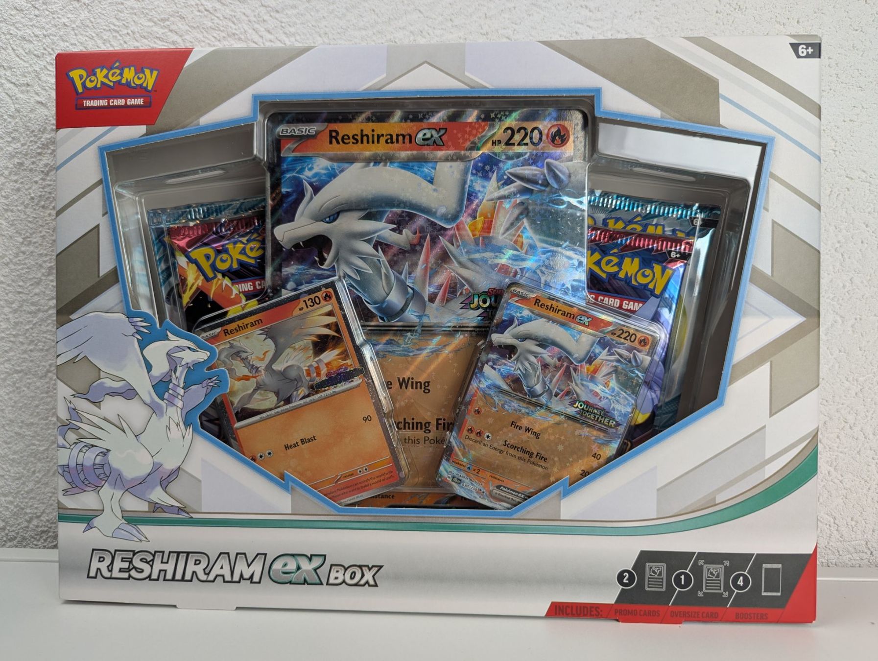 Pokémon TCG: Reshiram EX Box EN New - Boosters EV 09 & 10 (Neu und ...