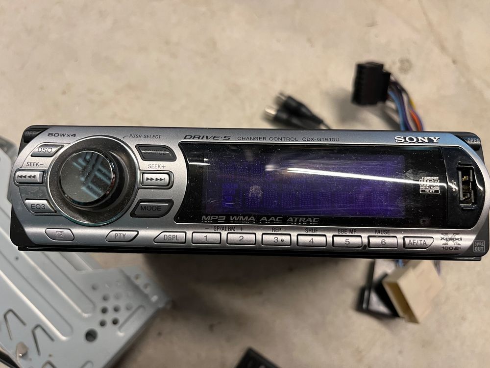 SONY CDX-GT610U Autoradio inkl CD (Gebraucht) in Ermatingen für CHF 4 – mit Lieferung auf ...