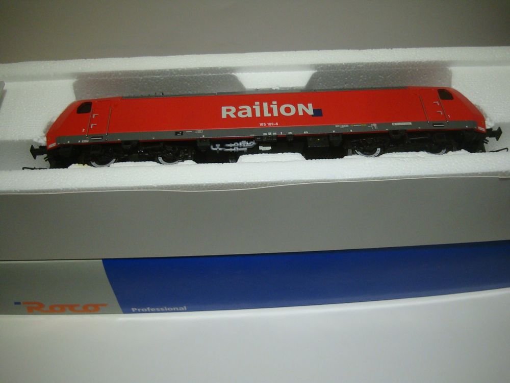 Roco H0 69596 E-Lok - Baureihe 185 109-6 Railion / WS - OVP (D'occasion ...