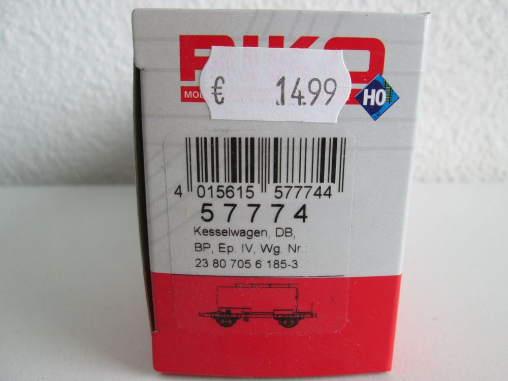 Piko 57774 H0 DC Güterwagen Kesselwagen BP (Neu (gemäss Beschreibung ...
