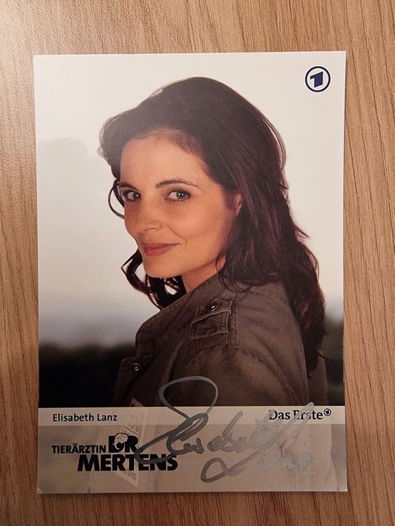 Elisabeth Lanz Originalautogramm "Tierärztin Dr. Mertens" (Gebraucht) in Winterthur für CHF 3 ...