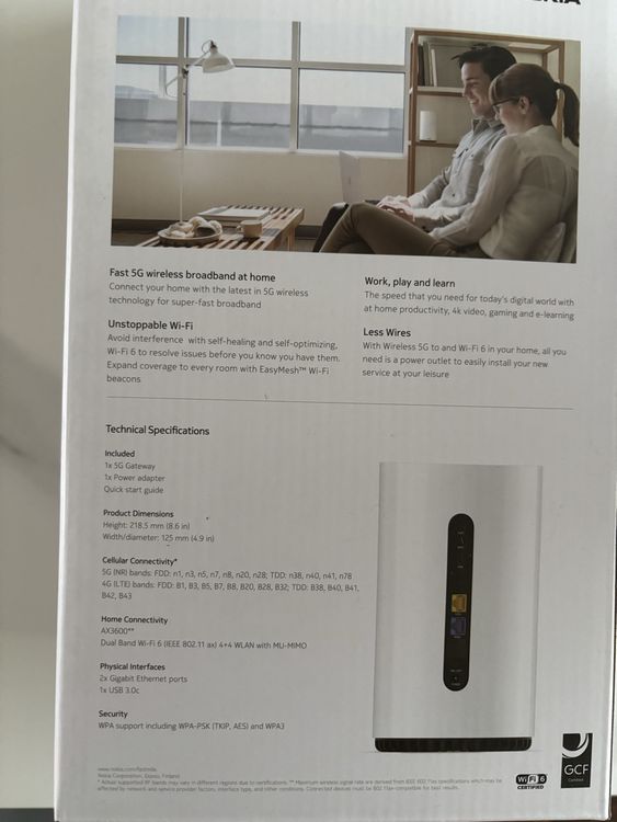 Nokia FastMile 5G Gateway 3.2 Router (Neu und originalverpackt) in ...