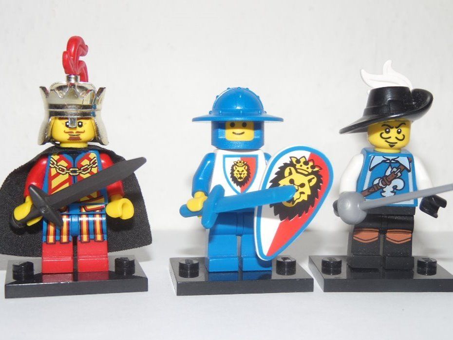 LEGO 3 FIGURINES CHEVALIER | Kaufen auf Ricardo