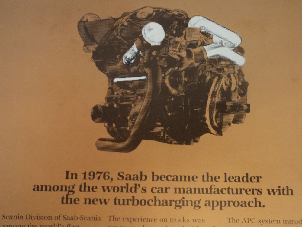Prospekt Saab 900 Turbo APC Engine Project 1980 (Gebraucht) in ...