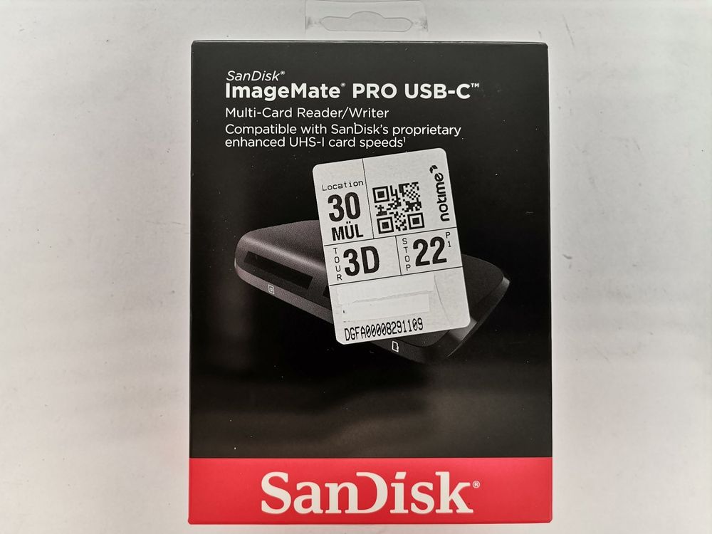 SANDISK Image Mate pro USB-C Multi Card Reader / Writer (Neu (gemäss ...