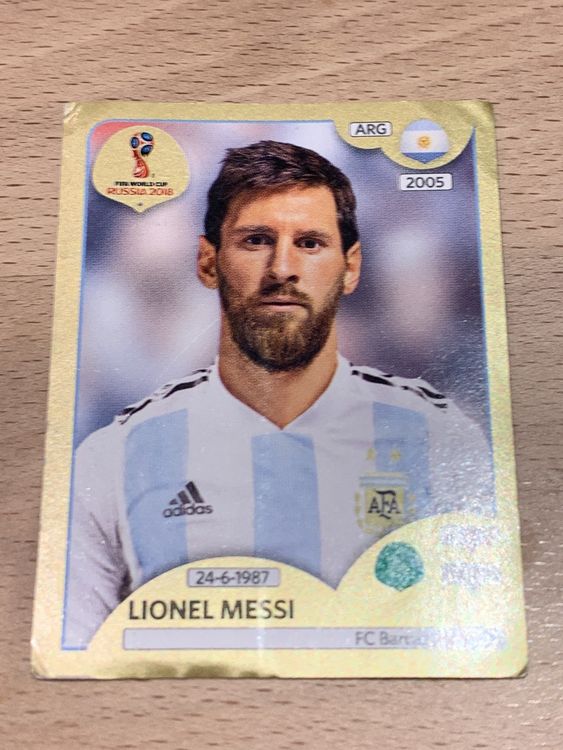 Panini 2018 Lionel Messi (Gebraucht) in Kestenholz für CHF 4 – mit ...
