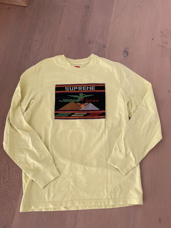 Supreme Longsleeve Needlepoint M | Kaufen auf Ricardo