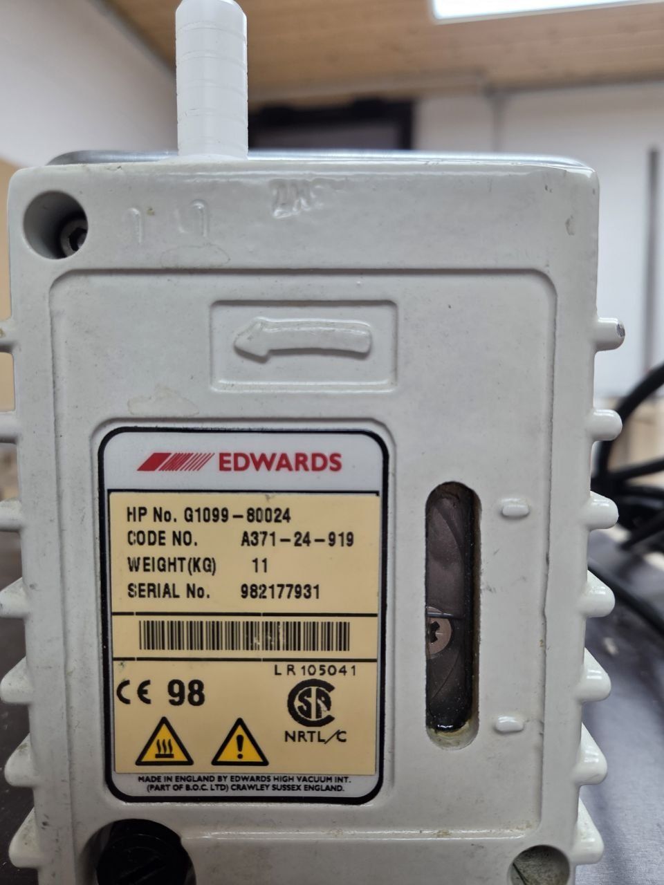 Vakuumpumpe Edwards 1.5, Top Zustand (Gebraucht) in Igis für CHF 100 ...