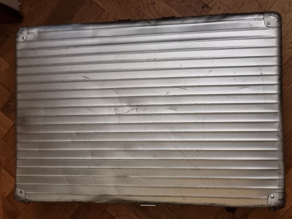Vintage Rimowa Silver Aluminum Trunk Cases (Gebraucht) in Geneve für ...