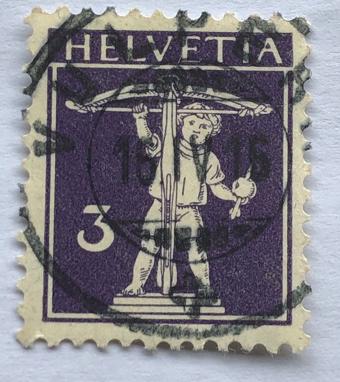 Tellknabe mit Vollstempel | Kaufen auf Ricardo