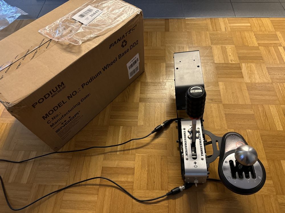 Fanatec Podium DD2 Wheel Base + Thrustmaster Simracing Set | Kaufen auf ...