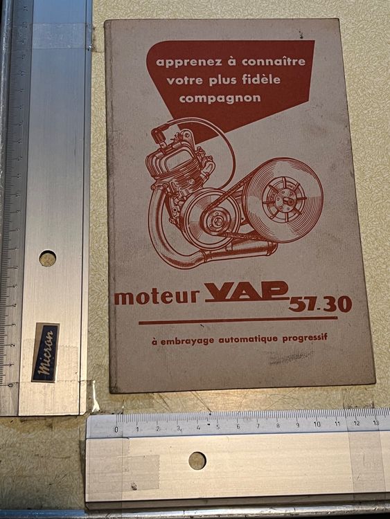 buch, heft, motor VAP 57.30 beschrieb 60 er jahre (Gebraucht) in ...